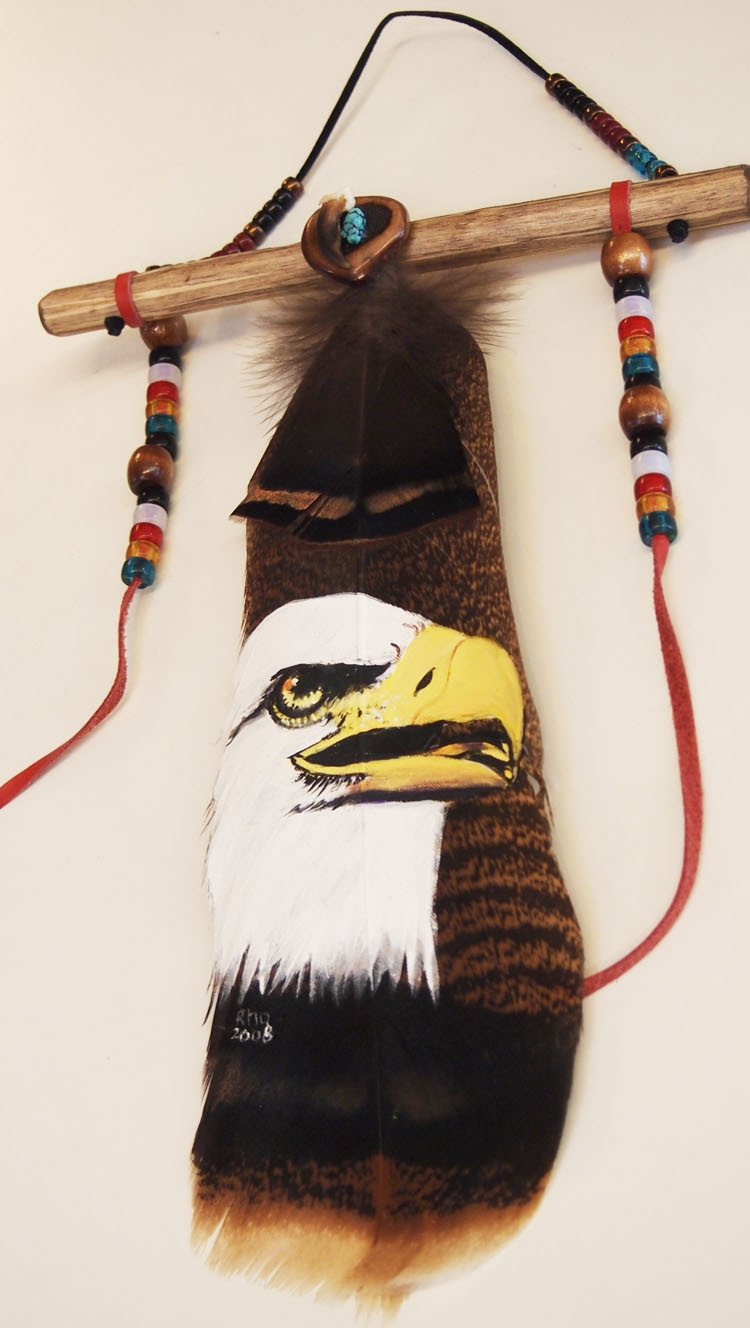 Cherokee Ritualfeder "Eaglefeather"